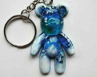 Teddy Bear Keyring - Etsy