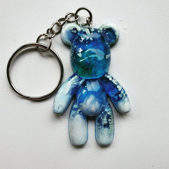 Teddy Bear Keyring - Etsy