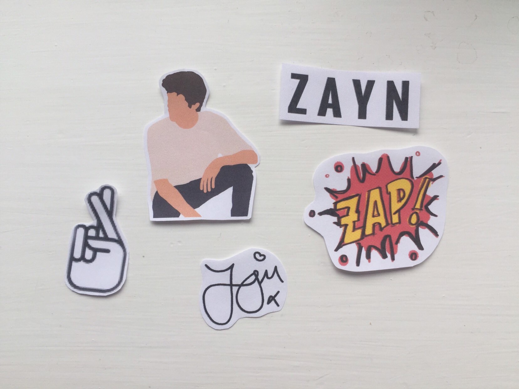 Zayn Malik Sticker Set | Etsy
