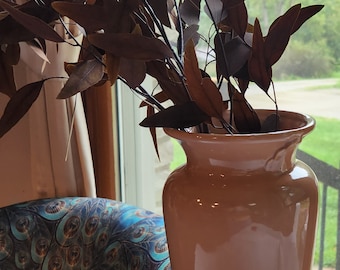 Vintage Cookson Pottery Vase, Neutral Beige/ecru/taupe Glaze, Roseville ...