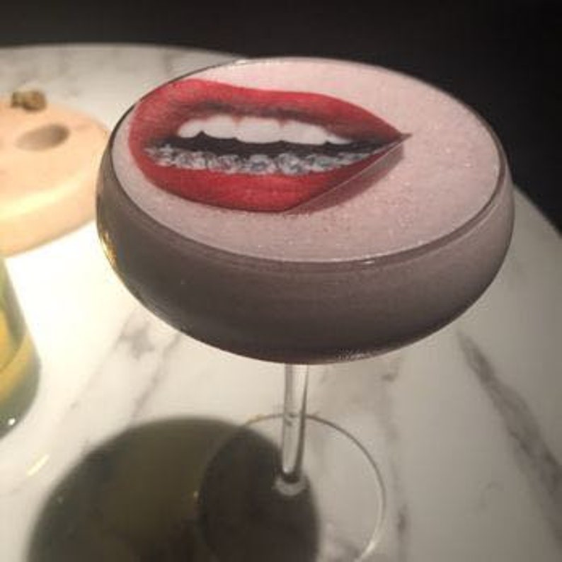 Wafer Paper Edible PRINT Drink Toppers - Etsy