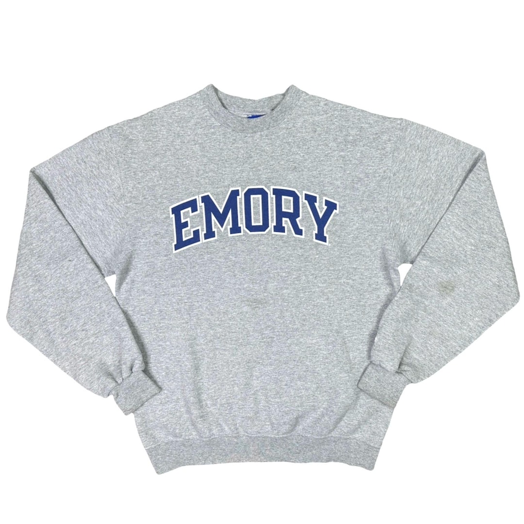 Vintage Champion Emory University Crew Neck Sweatshirt Size Medium ...
