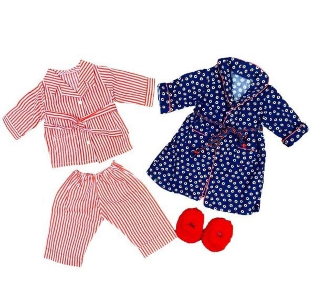 Vintage 9293 Pleasant Company X American Girl Mollys Pajamas, Robe ...
