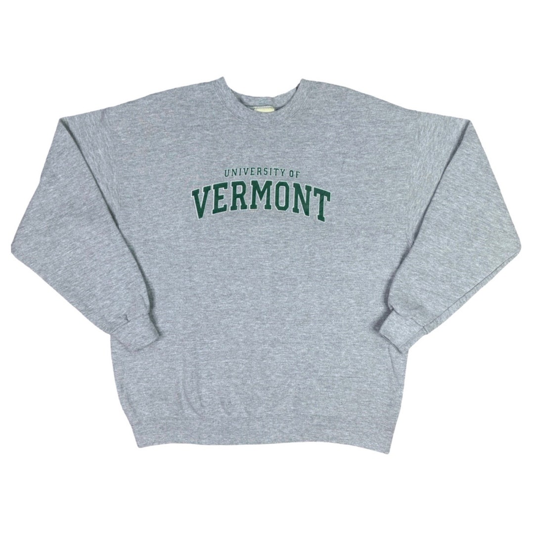 Vintage Lee Heavyweight University of Vermont Crew Neck Sweatshirt ...