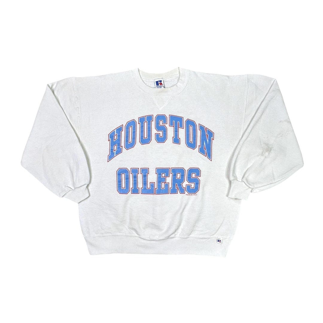 Vintage Russell Athletic 1994 NFL Houston Oilers Crew Neck Size Large ...