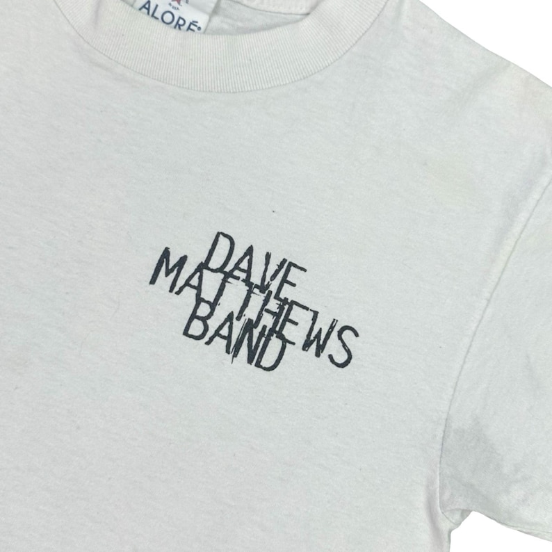 Vintage Alore Single Stitch Dave Matthews Band Dancing Nancies Tee Size ...