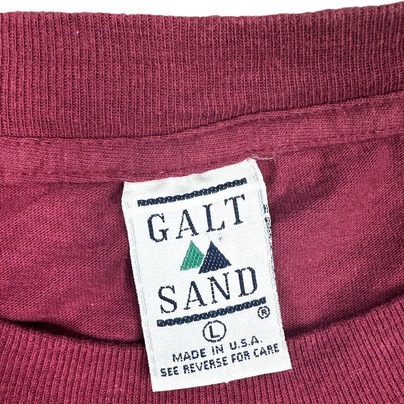 Vintage Galt Sand Harvard University Crew Neck Tee Size Large Ivy ...