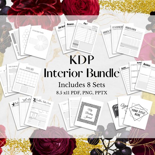 KDP Mega Pack 16 Printable Templates Bundle KDP Interiors - Etsy