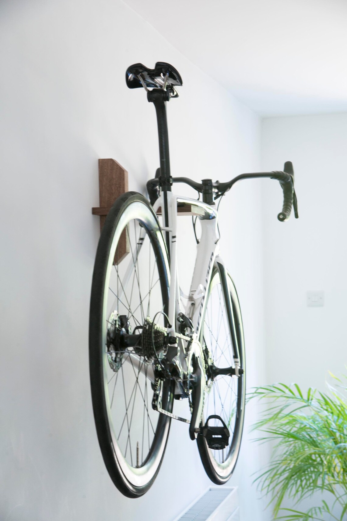 Handmade Wooden Bike Rack - Etsy