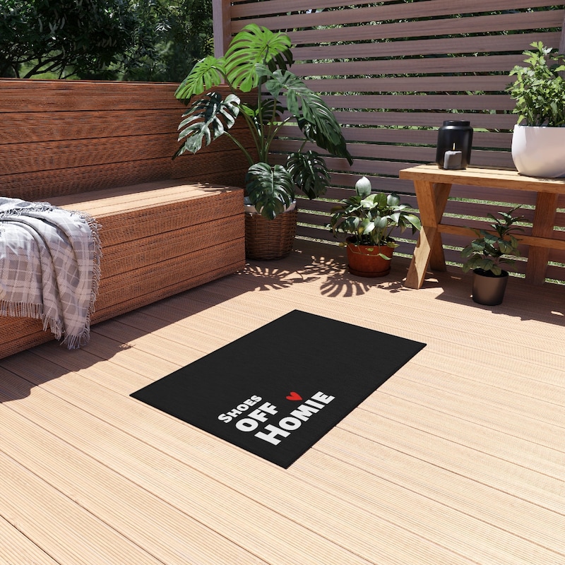 Shoes off Doormat - Etsy