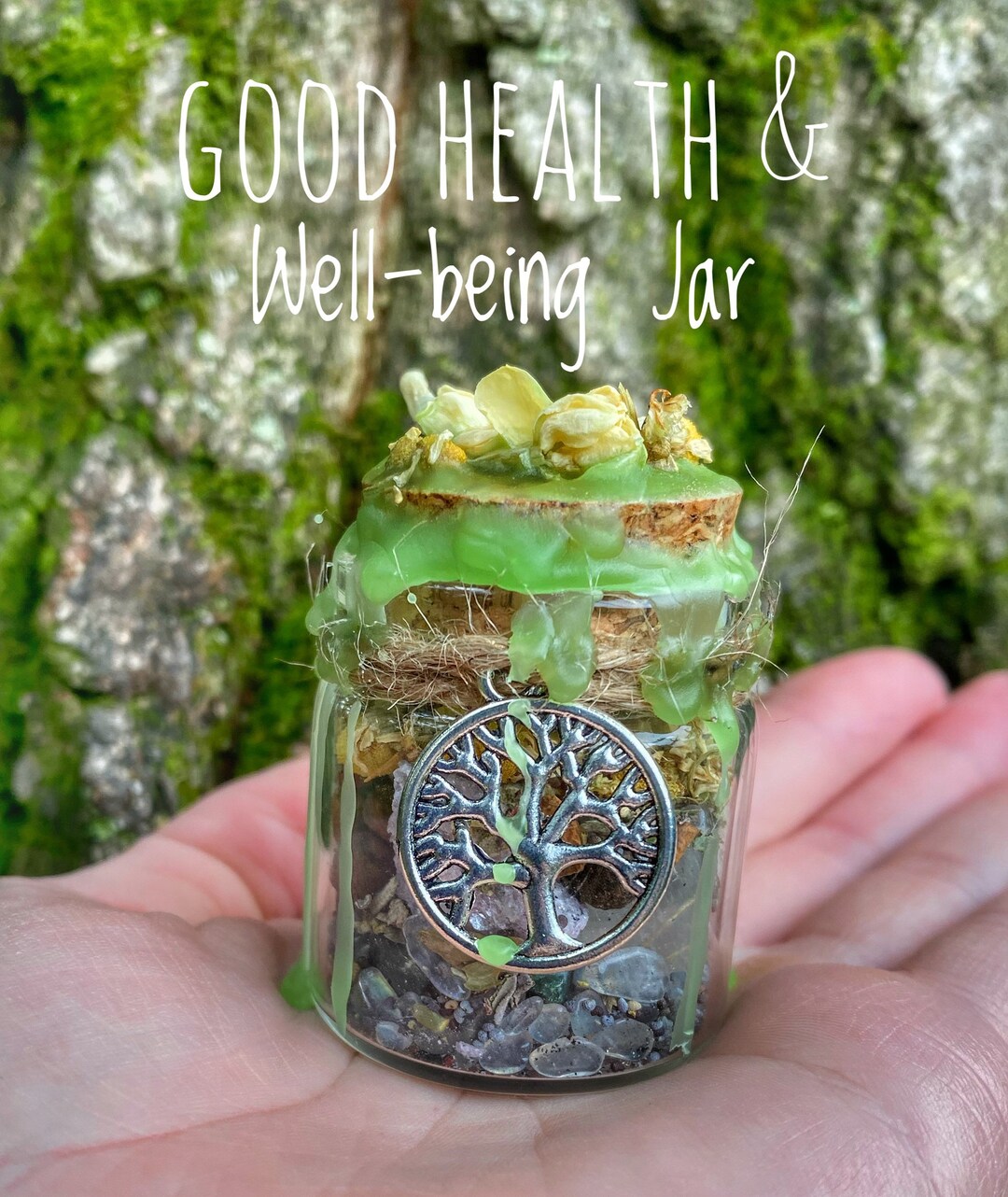 Good Health & Well-being Jar - Etsy
