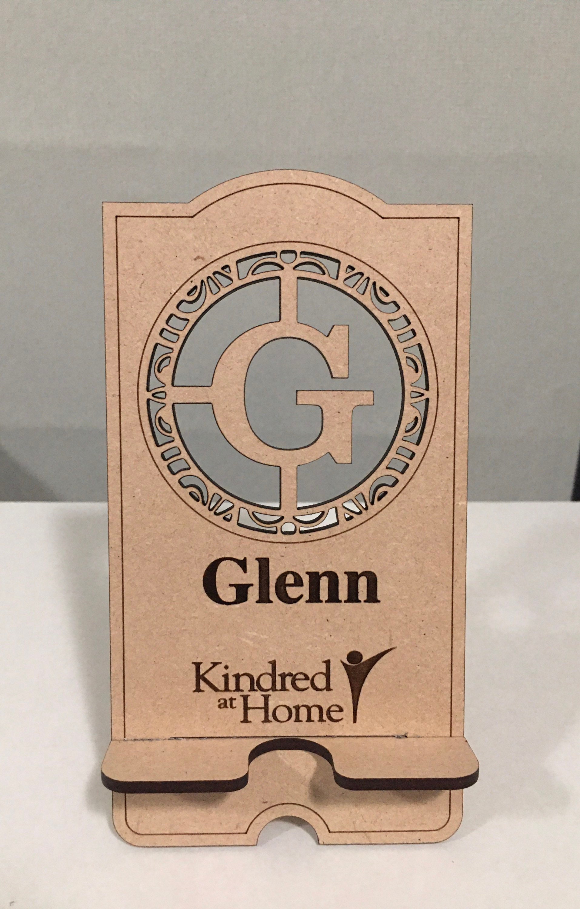 Personalized Cell Phone Stand Custom Order Wood Cell Phone Accessories ...