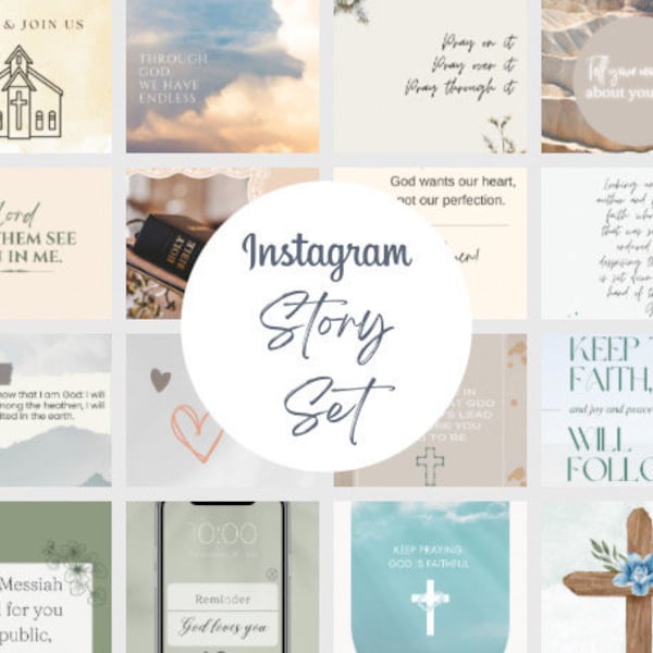 Instagram Story Bible - Etsy