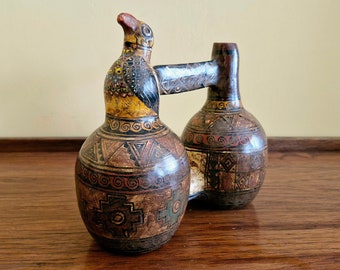 Water Whistle Vessel Peruvian Dog Huaco Silbador - Etsy