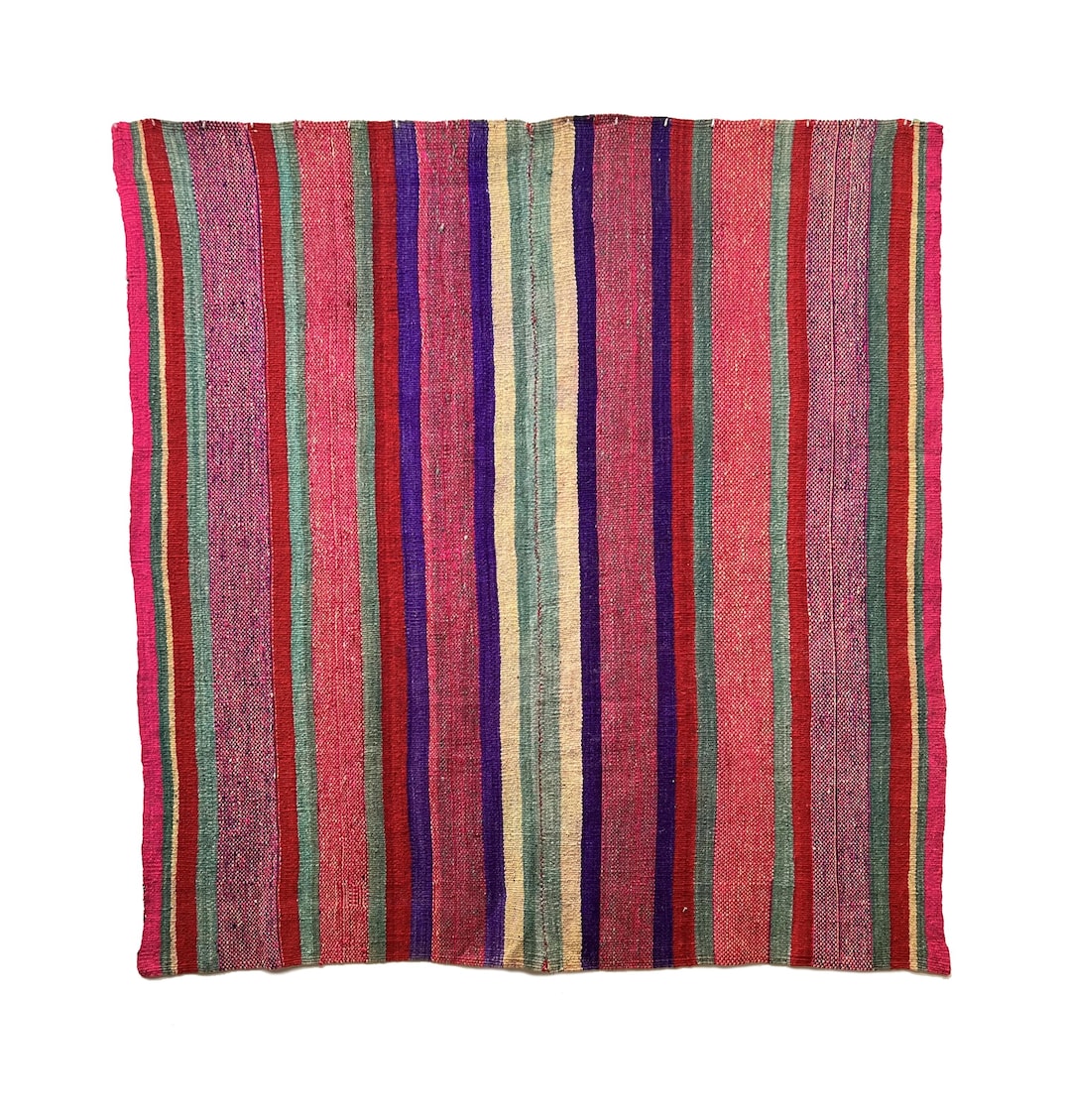 Handwoven Peruvian Wool Blanket, Ethnic Rug, Andean Textile - Etsy