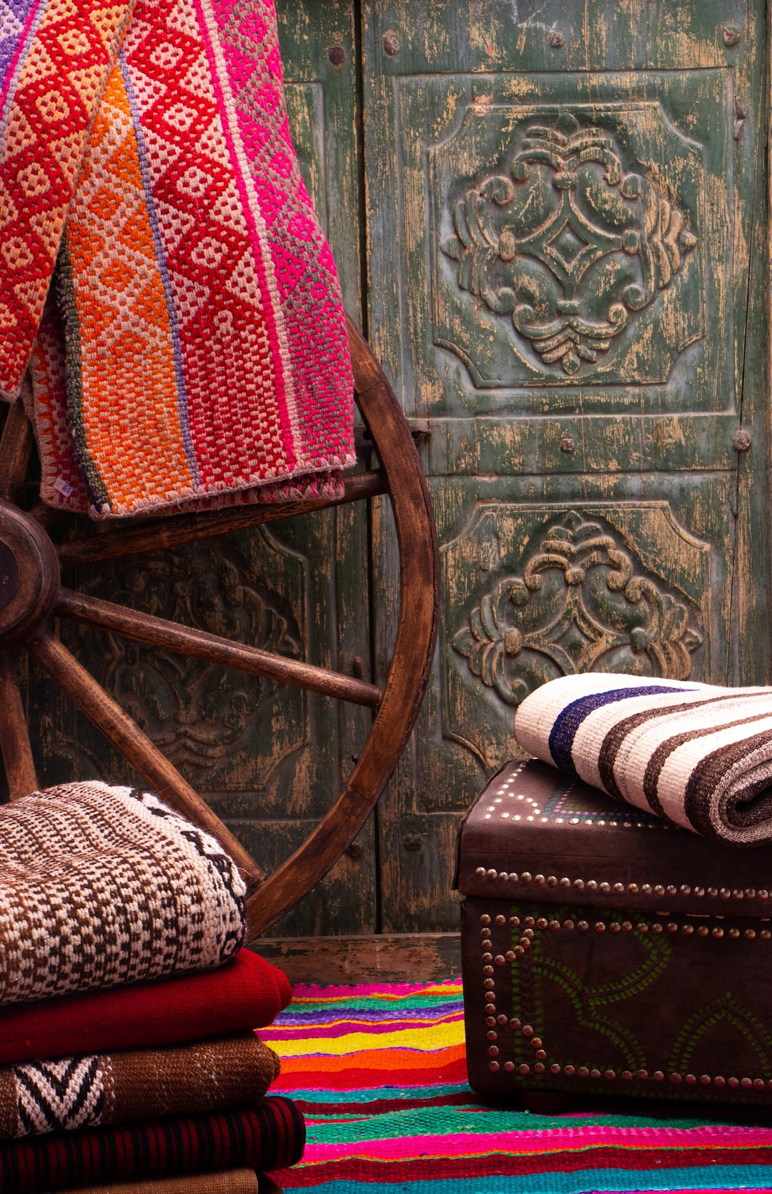 COLORFUL Peruvian FRAZADA / WHOLESALE / Carpet / Christmas / Rug ...