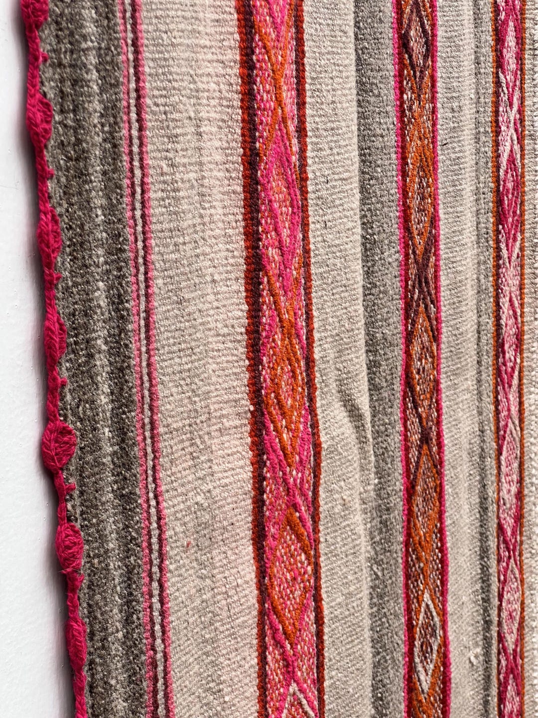 Peruvian Textile, Textile Handicrafts, Rug, Blanket, Natural Sheep ...