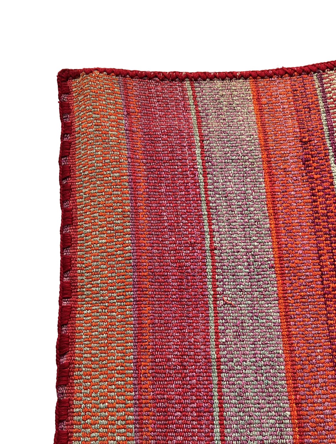 Handwoven Vintage Peruvian Rug Authentic Andean Wool Textile Inca ...