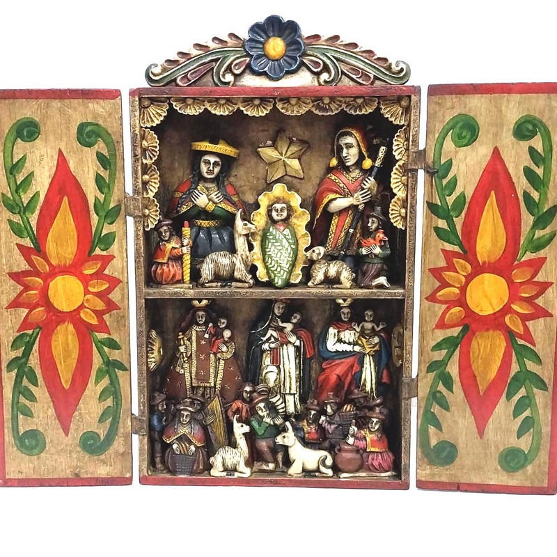 Andean Nativity Set - Etsy UK