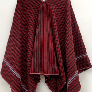 Poncho / Shawl / Poncho Peru / Peruvian Vintage Textile / Poncho From ...