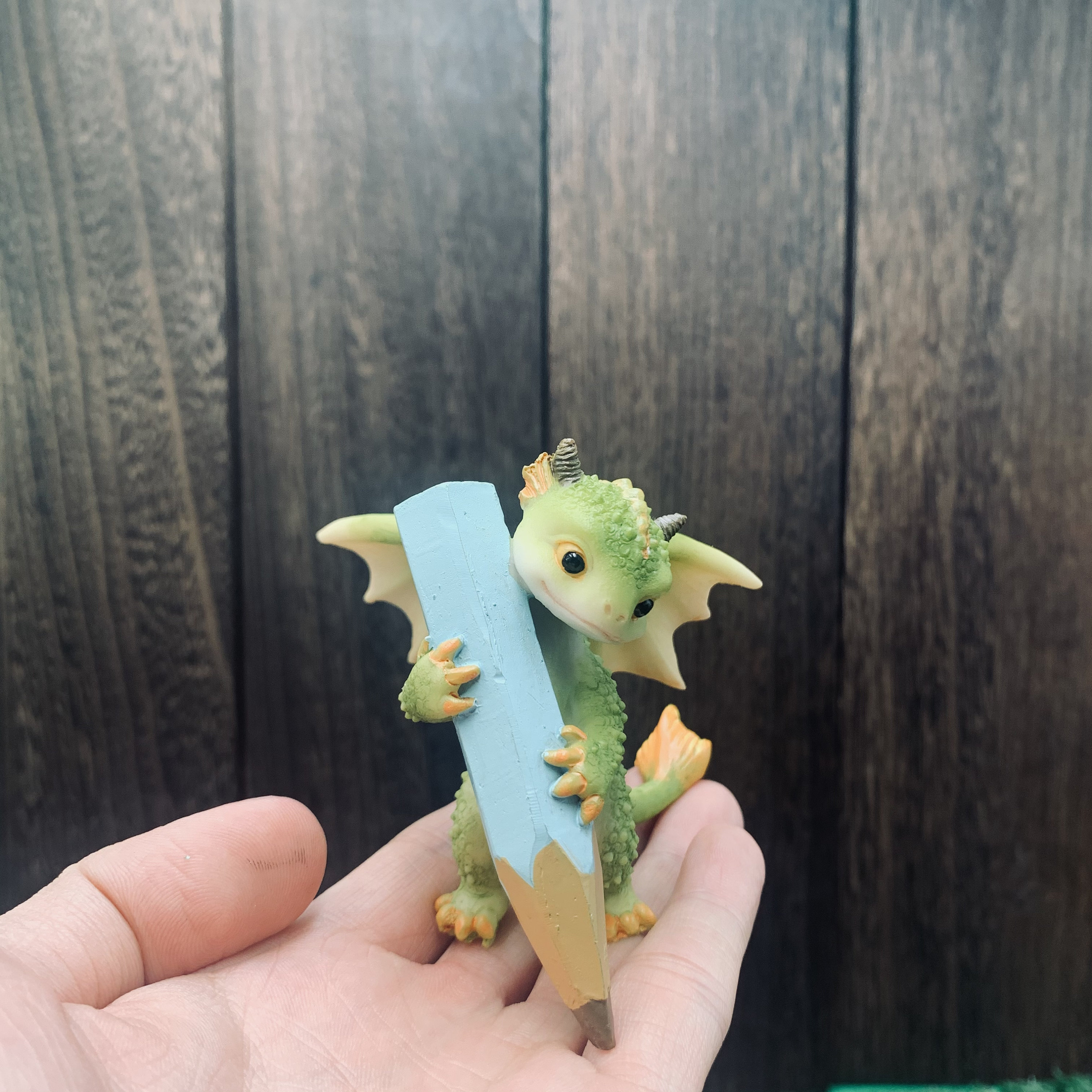 Set of Two Learning Dragons Animal Statues Micro Landscape - Etsy