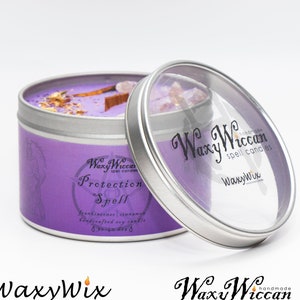 Protection Spell Candle. Wiccan Candle. Spell Candle. Witch Candle ...