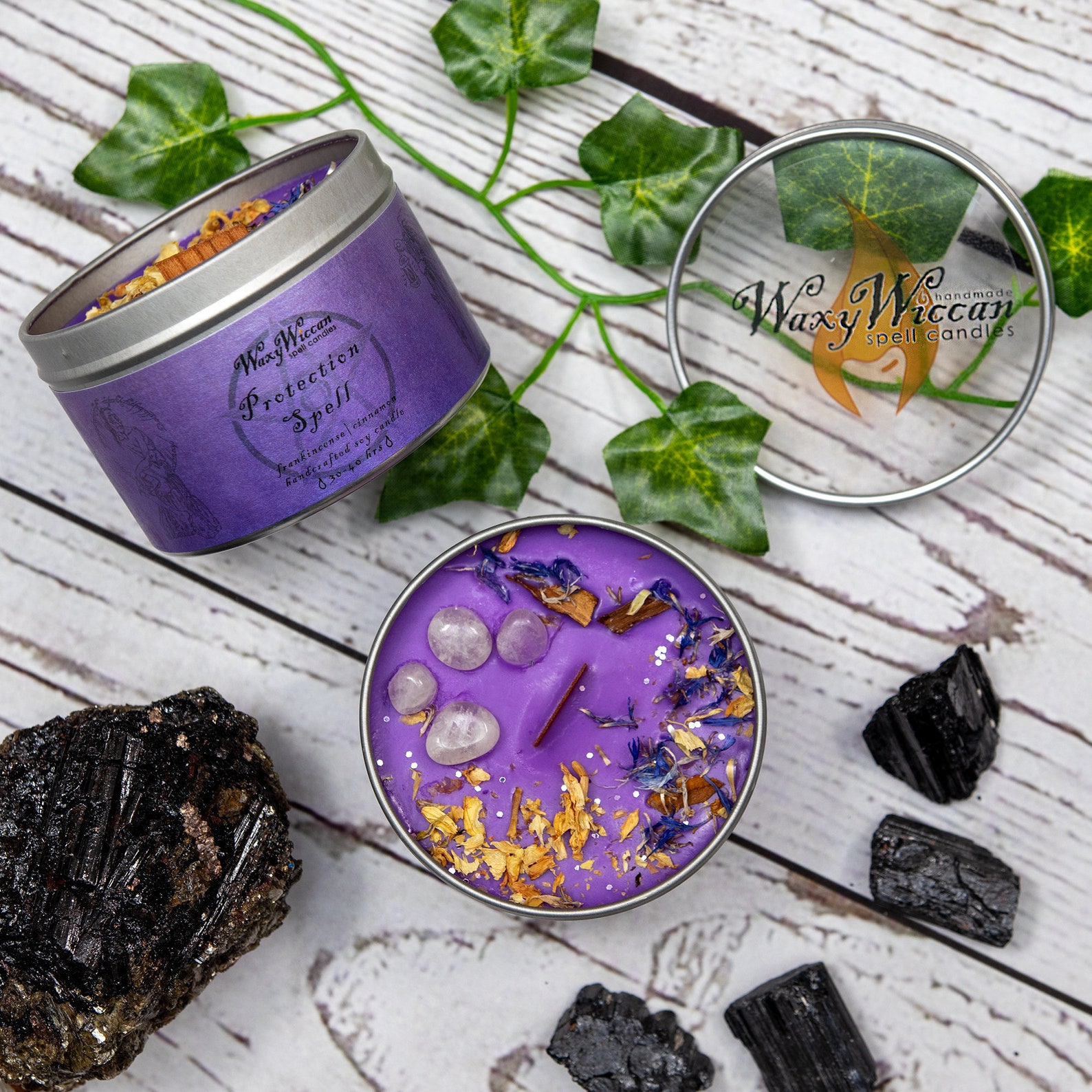 Protection Spell Candle. Wiccan Candle. Spell Candle. Witch - Etsy