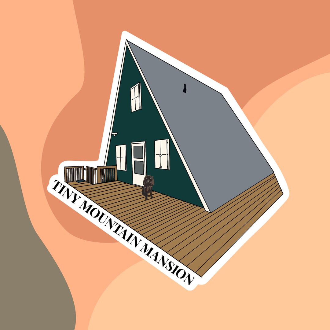 Custom House Illustration Sticker Custom House Magnet First - Etsy