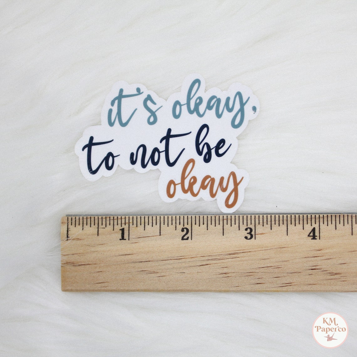 It's Okay to Not Be Okay Sticker Die Cut Sticker Laptop - Etsy