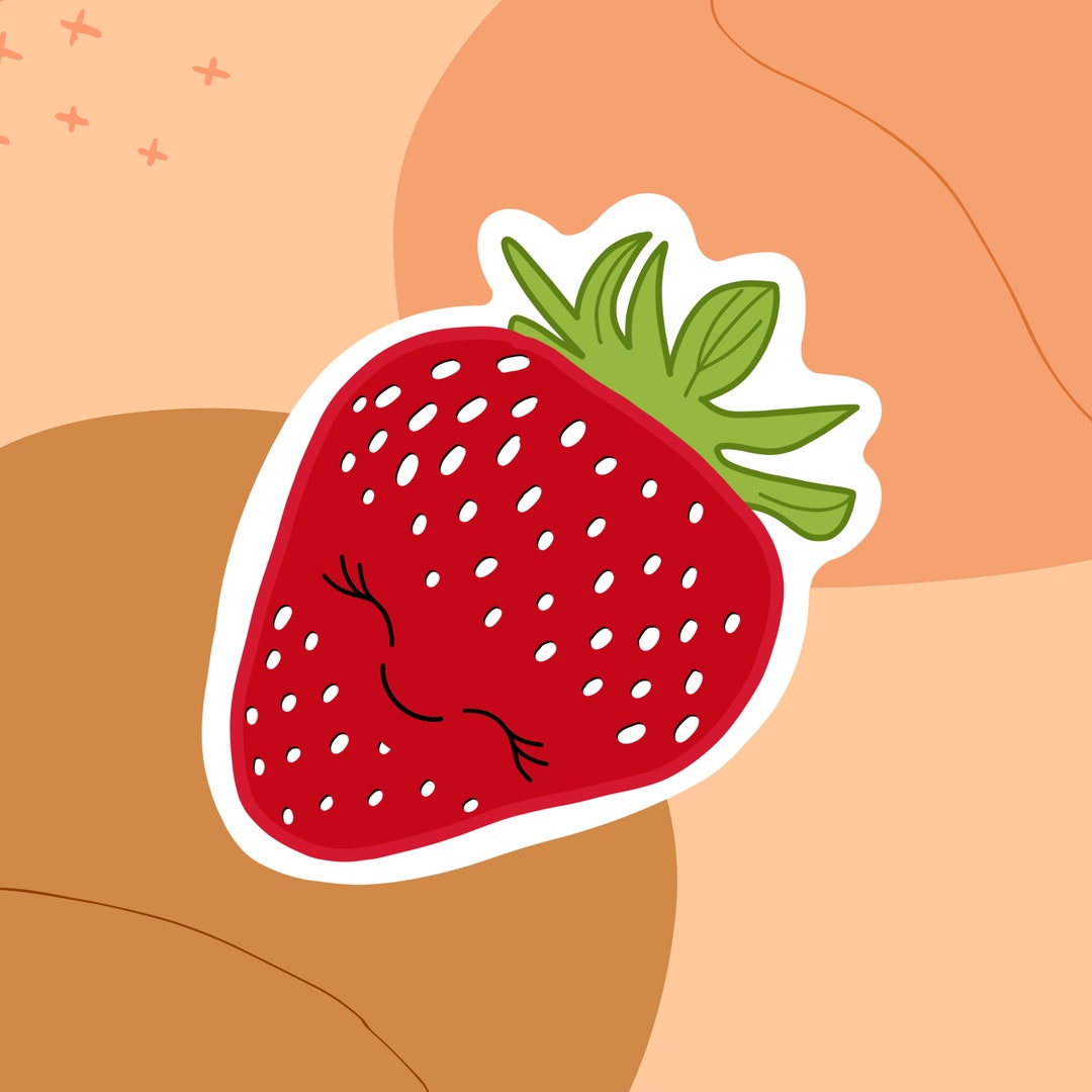 Strawberry Magnet, Strawberry Gifts, Car Magnet, Magnet for Fridge ...