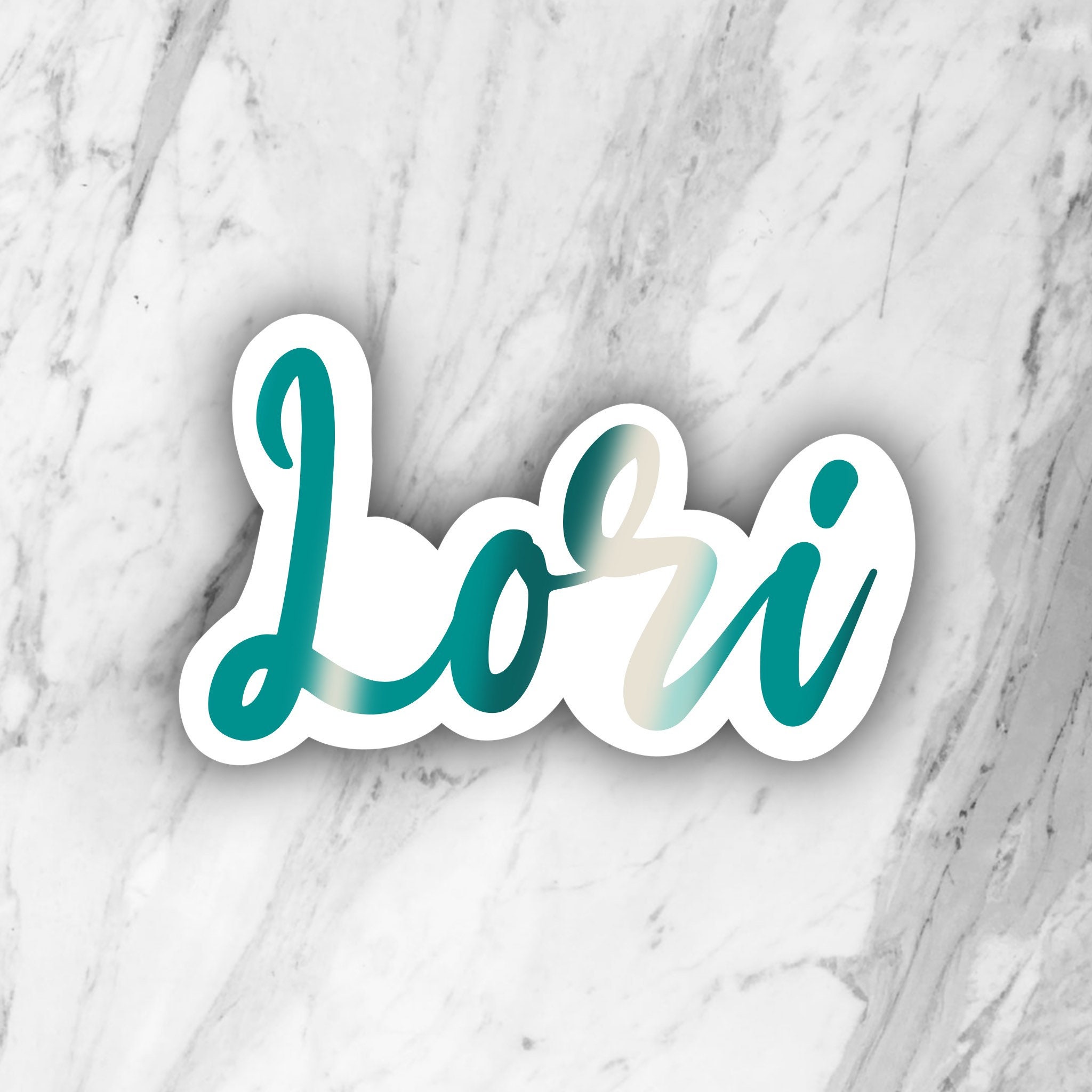 Custom Name Sticker Name Sticker Customizable Sticker | Etsy