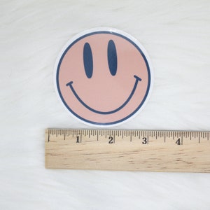 Smiley Face Sticker, Smiley Stickers, VSCO Sticker, Gift for Her ...