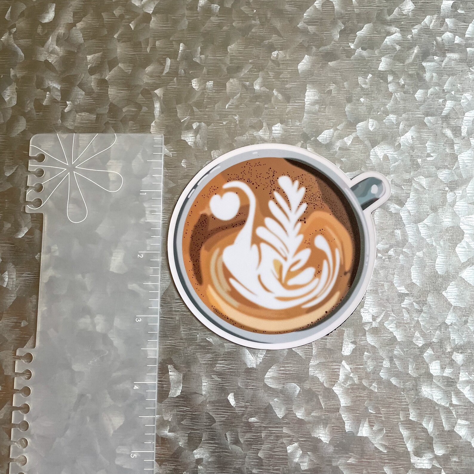 Latte Magnet Coffee Magnet Coffee Lover Gift Car Magnet - Etsy