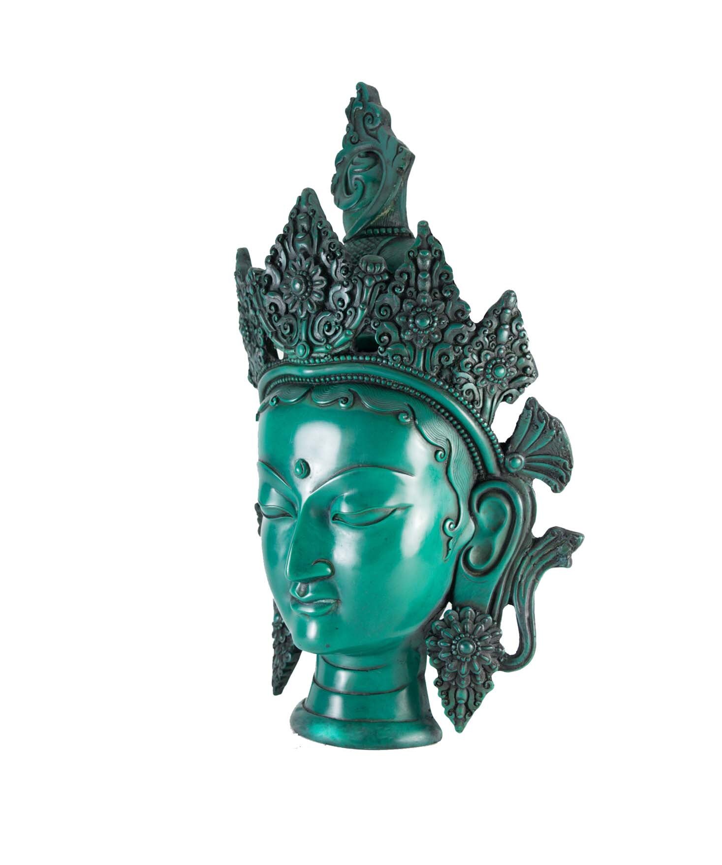 XL Green Tara Wall Hanging for Decorative Wall Tibetan - Etsy