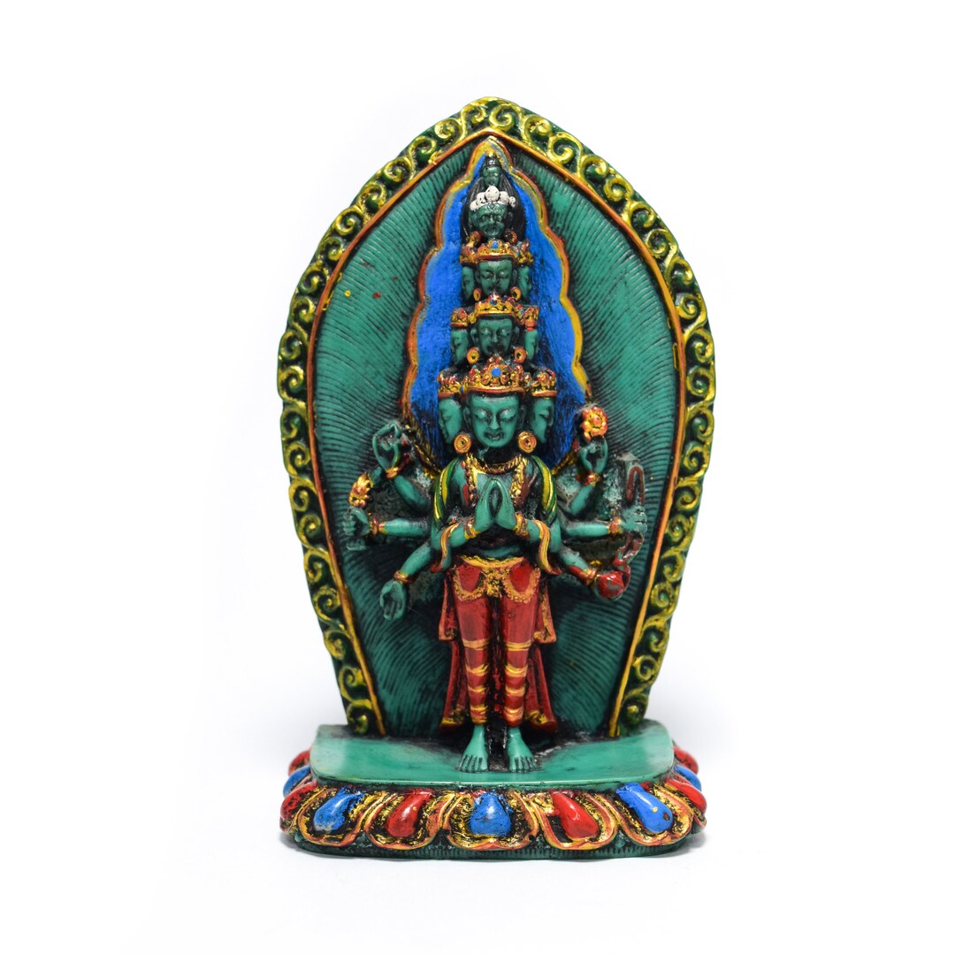 Avalokiteshworvara Standing Thousand Arm Buddha, God of Compassion ...