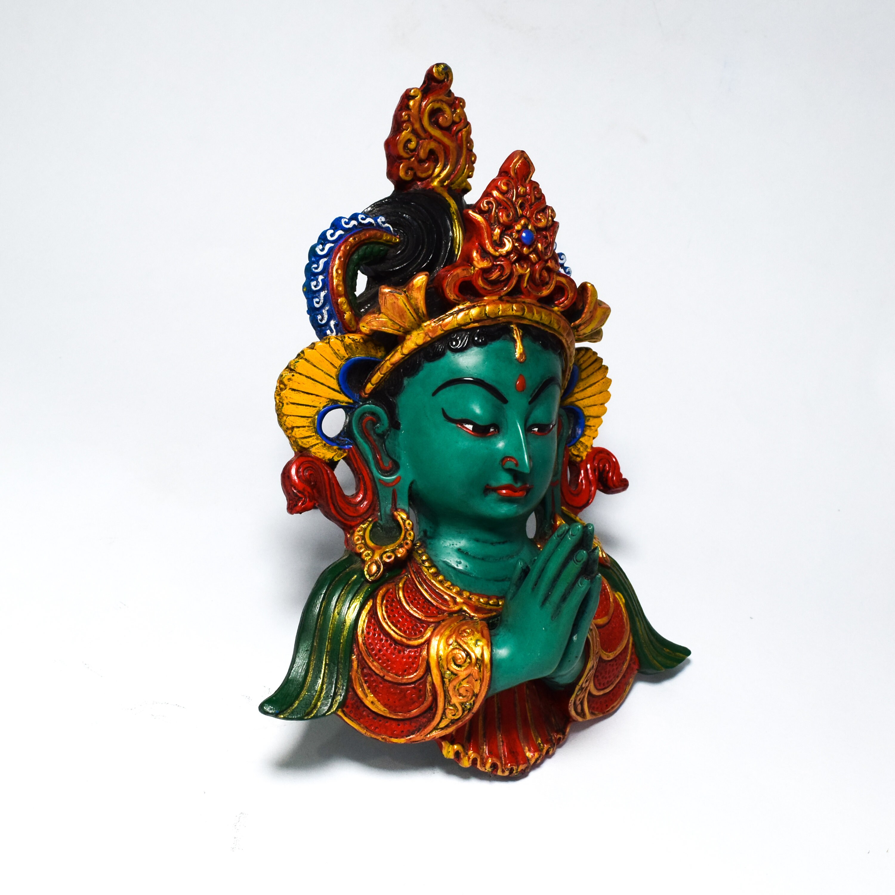 Namaste Green Tara Wall Hangingwall Decor Giftspiritual - Etsy UK