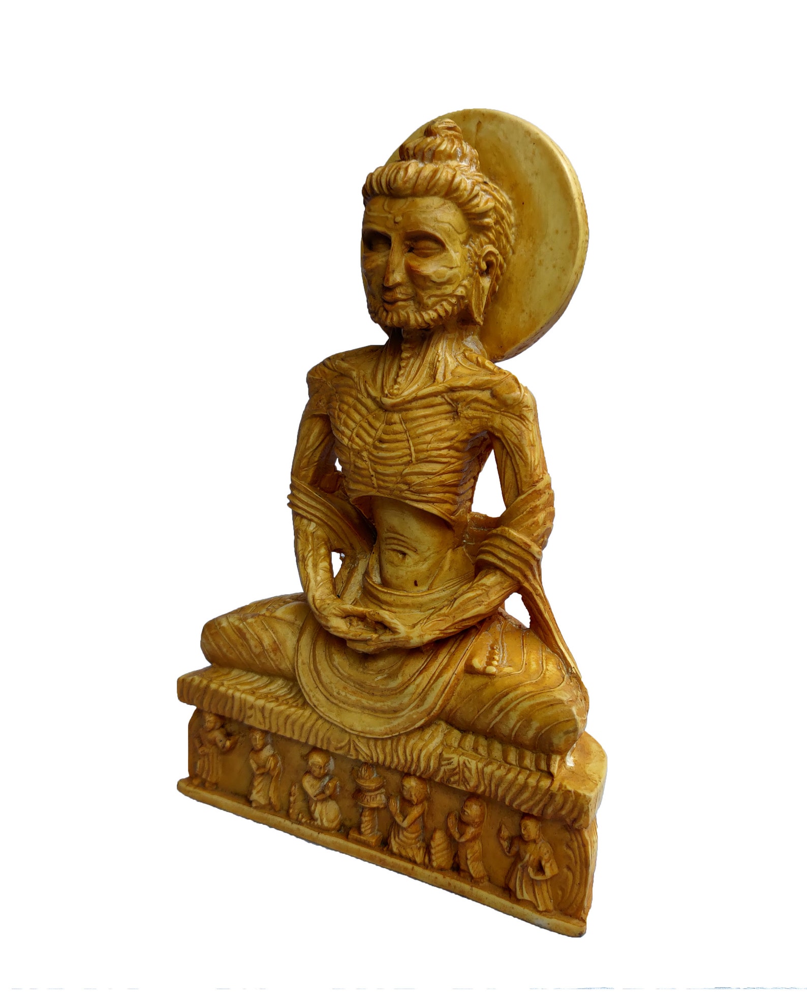 Emaciated Meditating Budhha Statue for Decorative Collections - Etsy