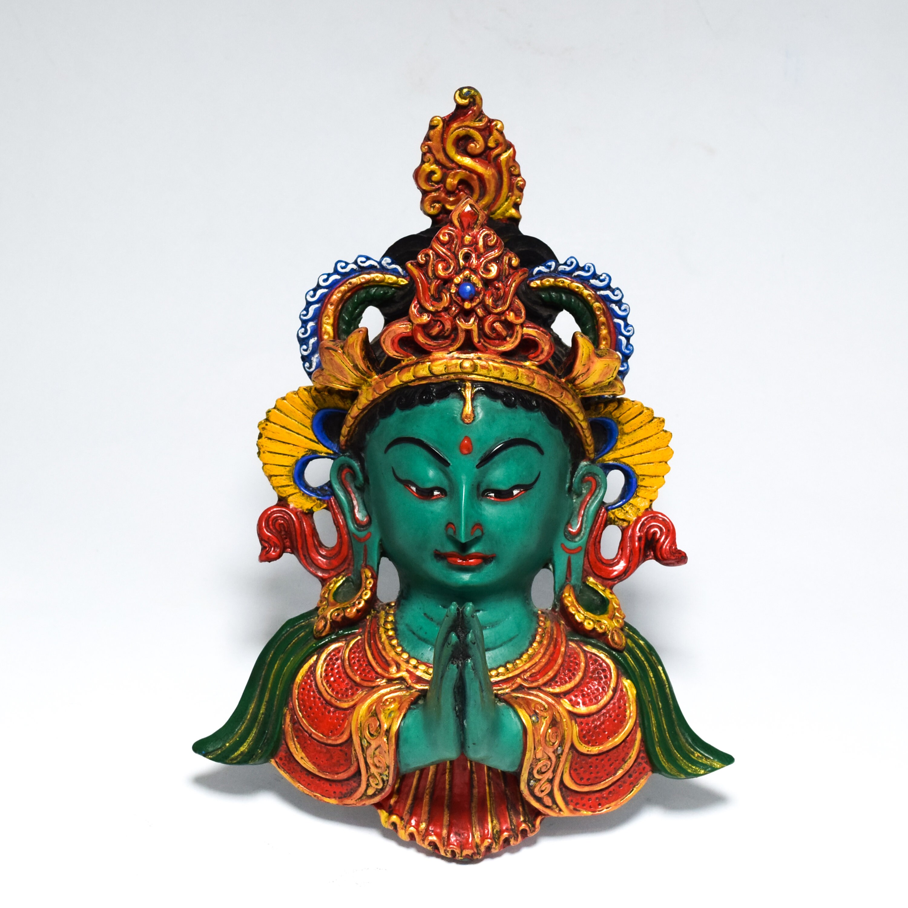 Namaste Green Tara Wall Hangingwall Decor Giftspiritual - Etsy UK