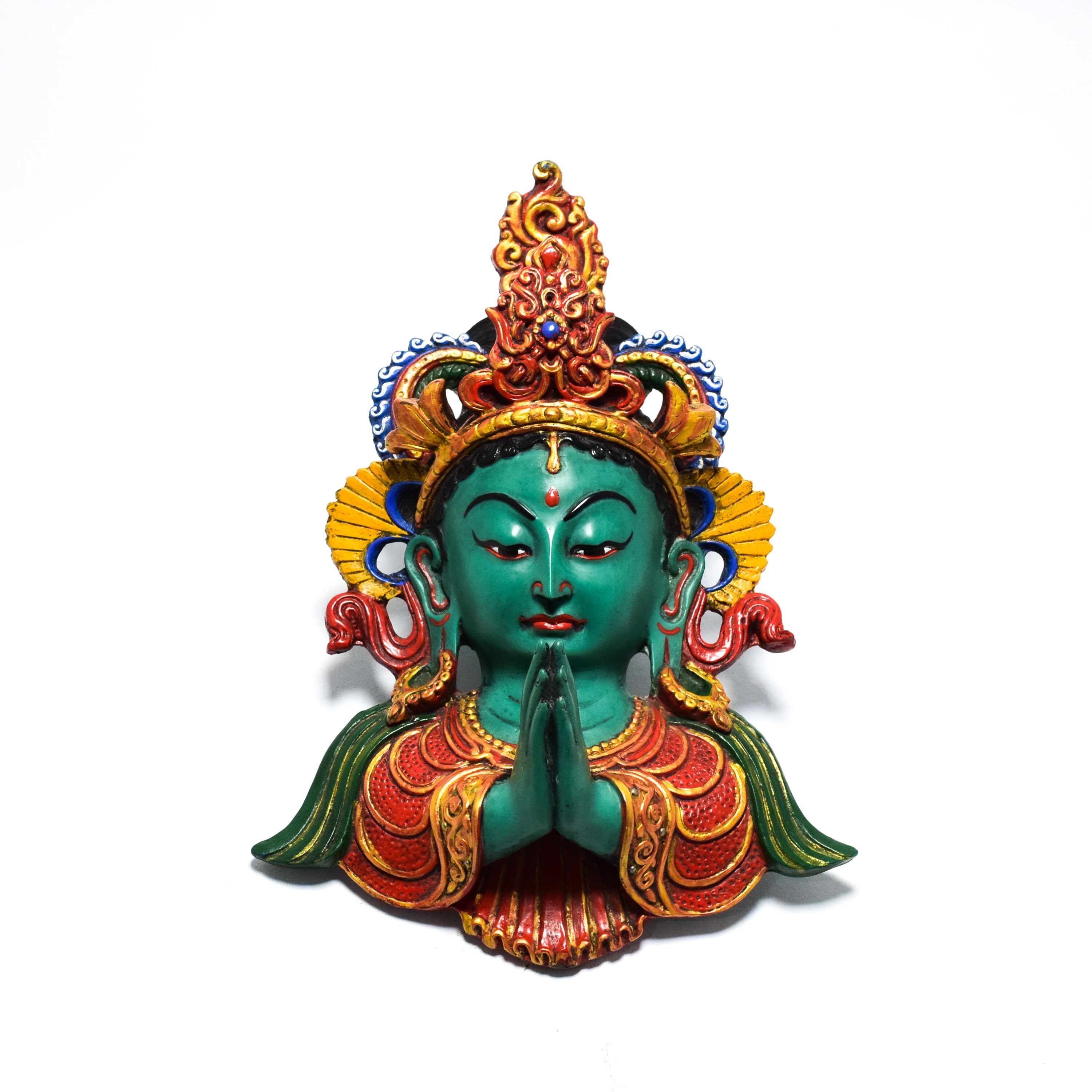 Namaste Green Tara Wall Hangingwall Decor Giftspiritual - Etsy UK
