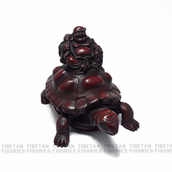 Budai / Turtle / Laughing Buddha su Tortoise Collection Piece | Etsy