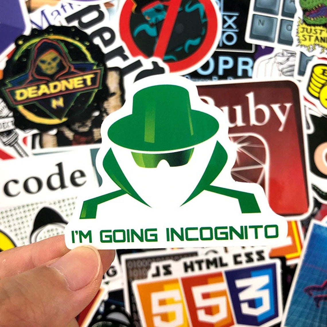 Hacking 50pcs Stickers Pack Laptop Decal Waterproof | Etsy