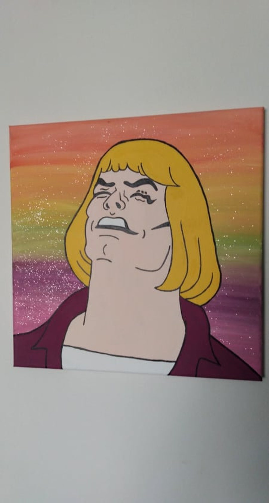 Heman Meme Painting - Etsy