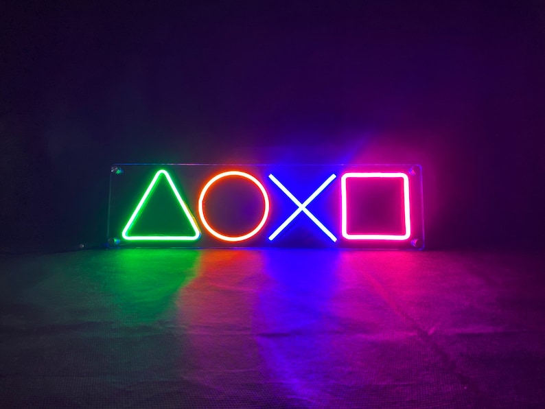 Playstation LED Neon Sign | Etsy