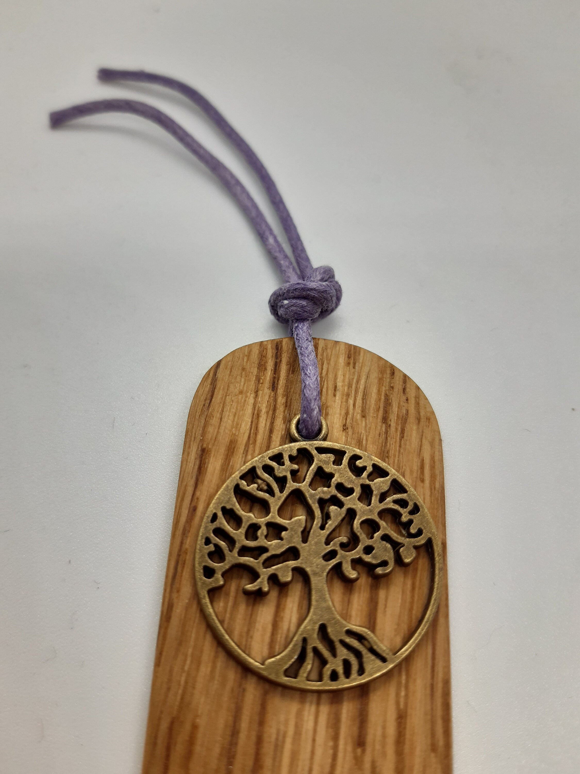 Bookmark Wood Oak Tree of Life - Etsy.de