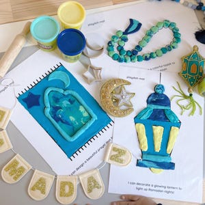 Ramadan-themed Play-doh Mats | Islamic Sensory Play - Etsy UK