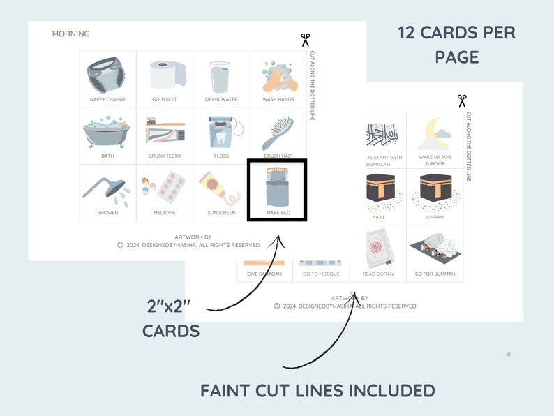 180+ Daily Routine Cards & Charts | Responsibilities Routine Visual ...