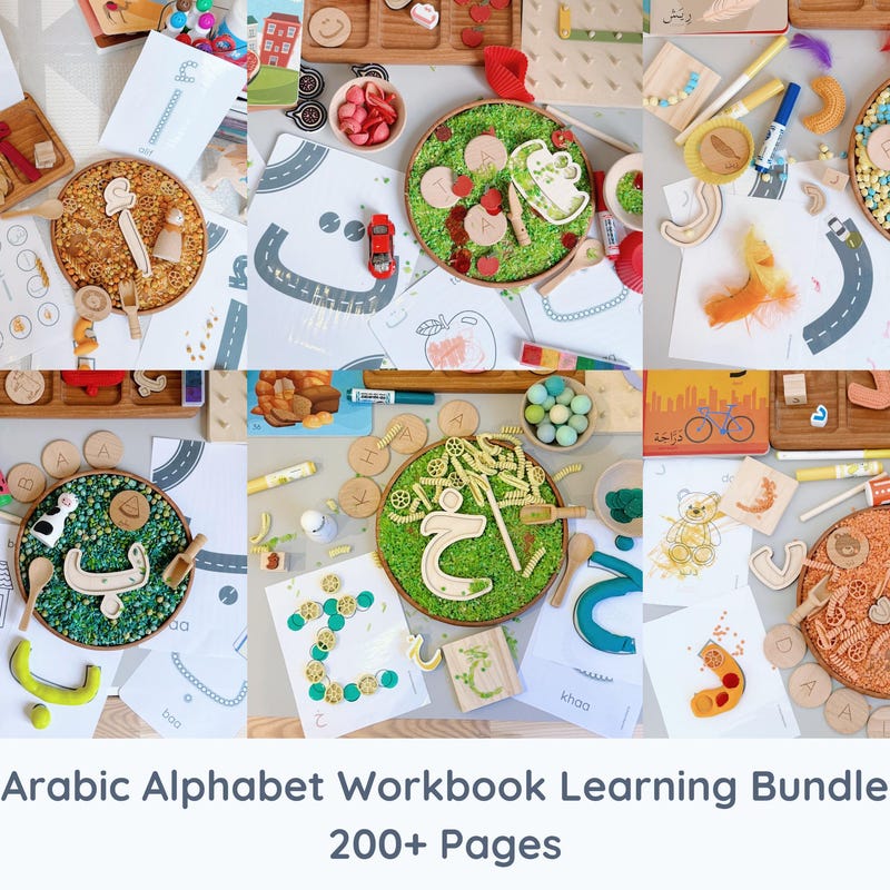 Arabic Alphabet - Etsy