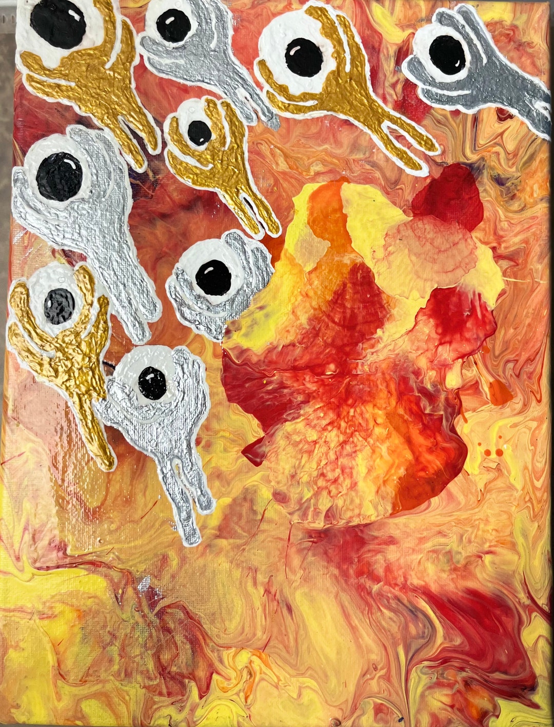 Explosion of the Eyes - Etsy