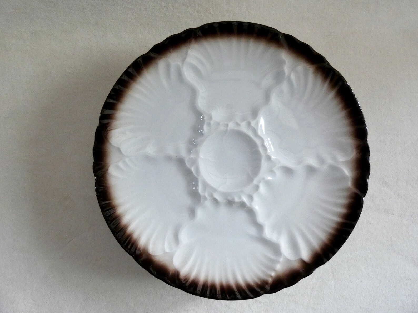 Bareuther Bavaria Oyster Plates Vintage German Oyster - Etsy