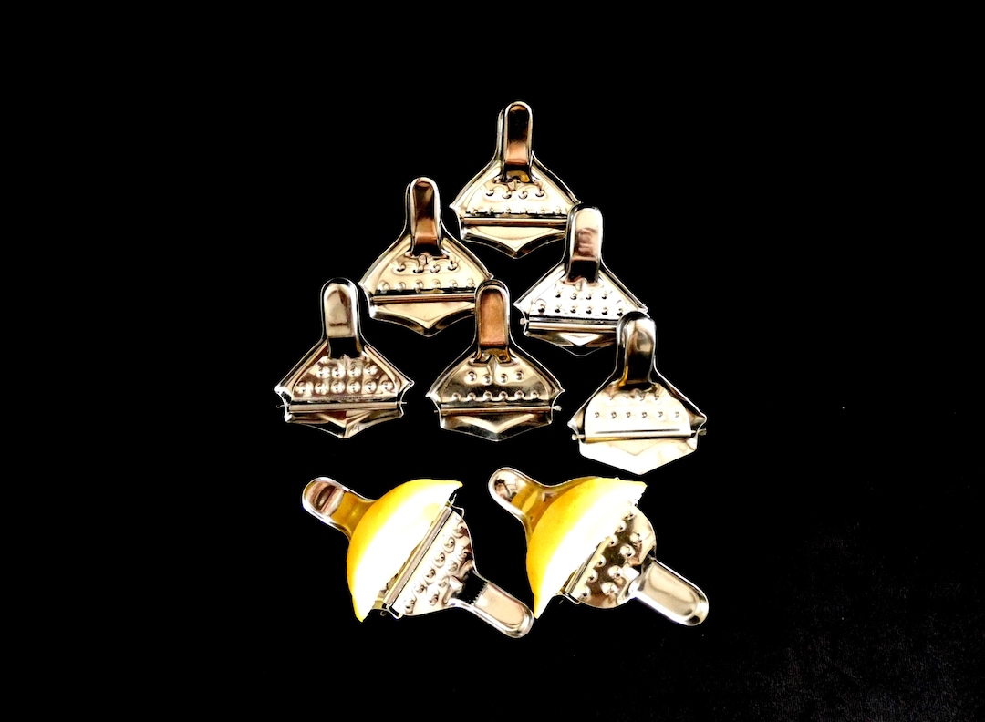 Vintage Stainless Steel Lemon Squeezer Set: Individual Citrus Presses ...